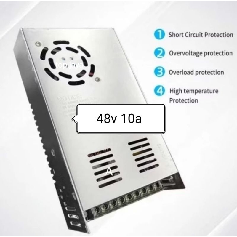 Jual Power Supply 48V 10A 480watt murni | Shopee Indonesia