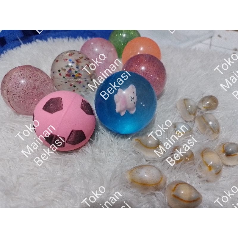 Jual 1 SET BOLA BEKEL 5CM(RANDOM)+10PCS KERANG KUWUK | Shopee Indonesia