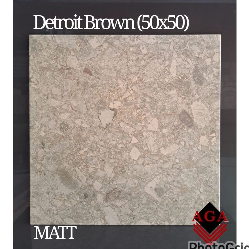 Jual KERAMIK 50X50 DETROIT (MATT) | Shopee Indonesia