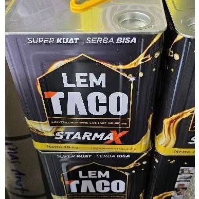 Jual Lem kuning serbaguna Taco STARMAX 10KG | Shopee Indonesia
