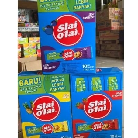 Jual slai olai 1 box isi 10 sachet | Shopee Indonesia