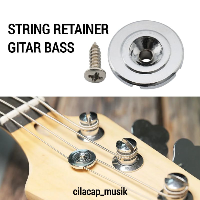 Jual STRING RETAINER GITAR FENDER JAZZ BASS HEAD STRINGS BASS PENAHAN ...