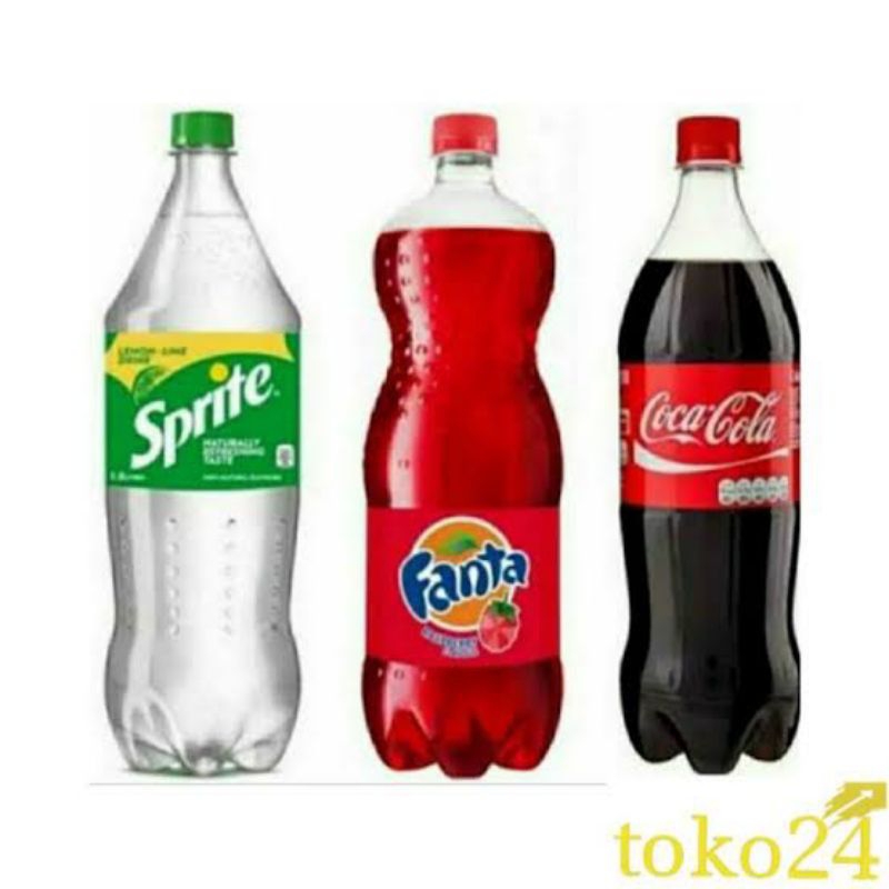 Jual FANTA | SPRITE | COCA COLA BOTOL MINI NETTO 1000 ML | Shopee Indonesia