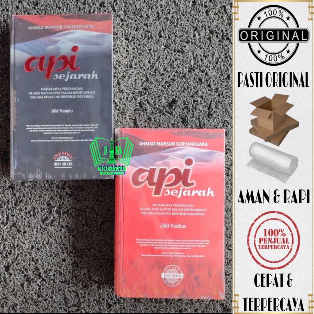 Jual Paket Buku Api Sejarah - Jilid 1 & 2 - Ahmad Mansyur Suryanegara ...