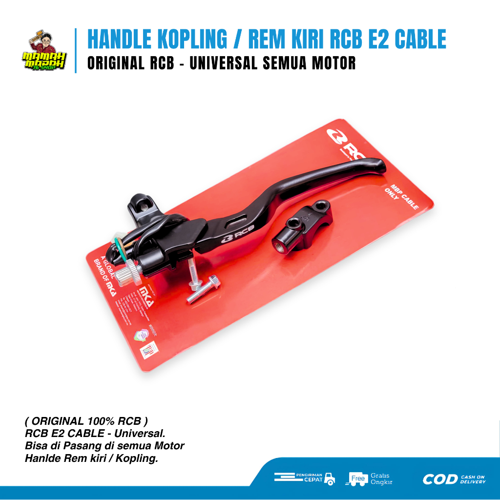 Jual Handle Kopling RCB E2 Kiri Kabel Handle Rem RCB Universal Hitam ...