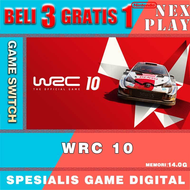 Jual WRC 10 Nintendo Switch Digital Game （BELI 3 GRATIS 1) | Shopee Indonesia