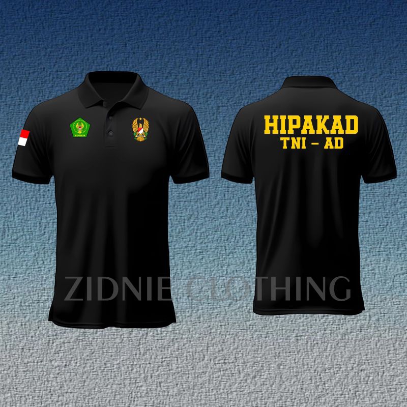 Jual KAOS WANGKI KERAH POLO HIPAKAD TNI AD | Shopee Indonesia