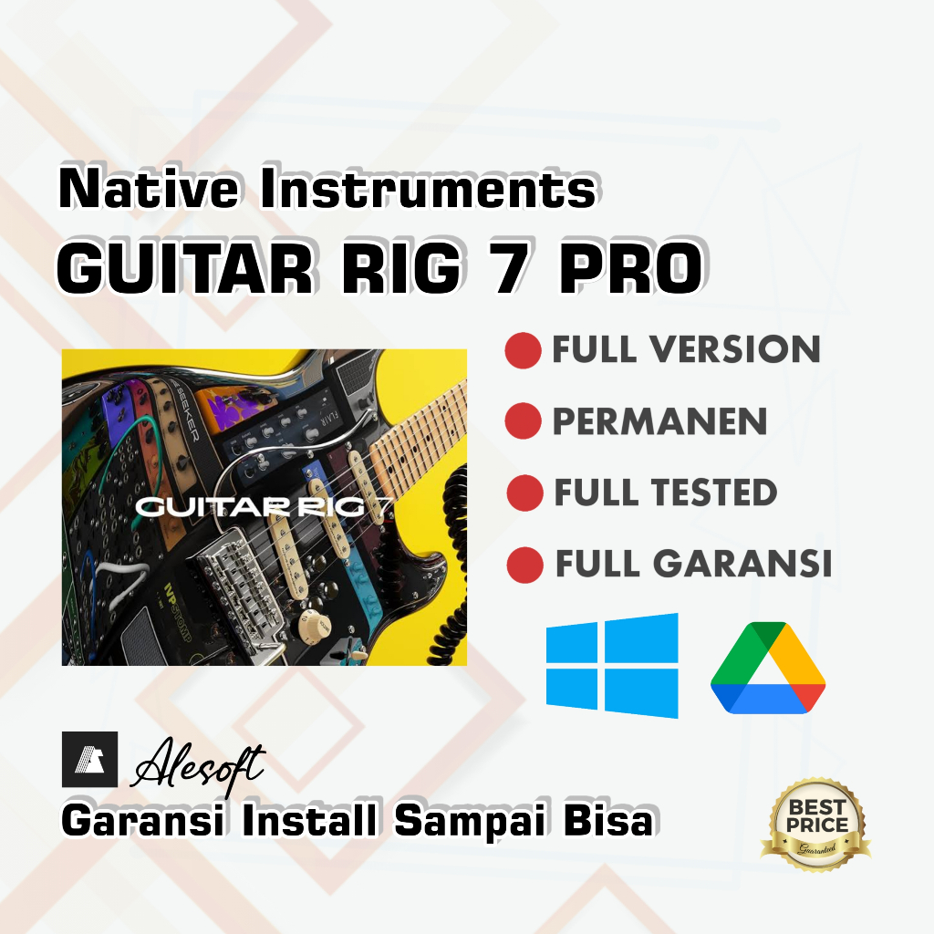 Jual Guitar Rig 7 Pro Full Version | FULL ACTIVATED (INSTALL MUDAH ...