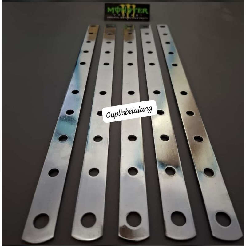 Jual Panel Pangkon Plat Besi chrome/Penggaris Plat Besi Chrome Panjang ...