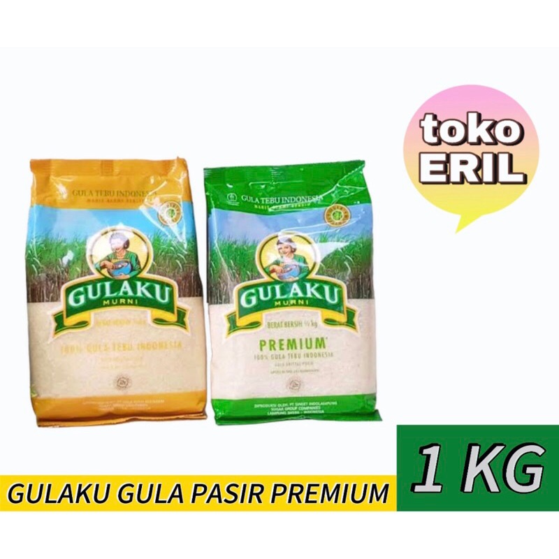Jual GULAKU GULA PASIR KEMASAN 1 KG | Shopee Indonesia