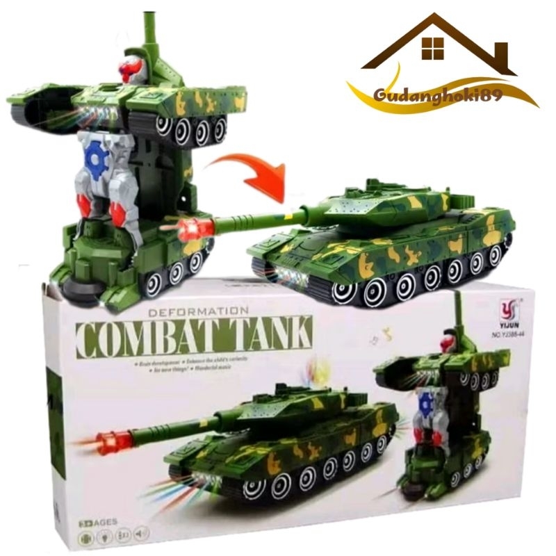 Jual Deformation Combat Tank War Military 2 In 1 Mainan Anak Laki Laki ...