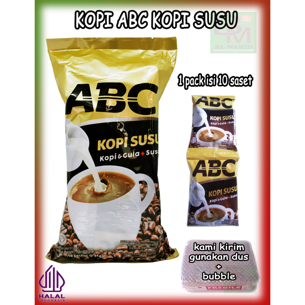Jual Kopi ABC susu 1 pack Isi 10 Saset | Shopee Indonesia