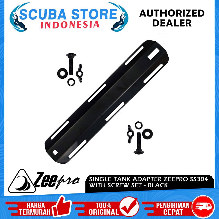 Jual Single Tank Adapter Zeepro With Screw Set SparePart BCD Donut Wing ...