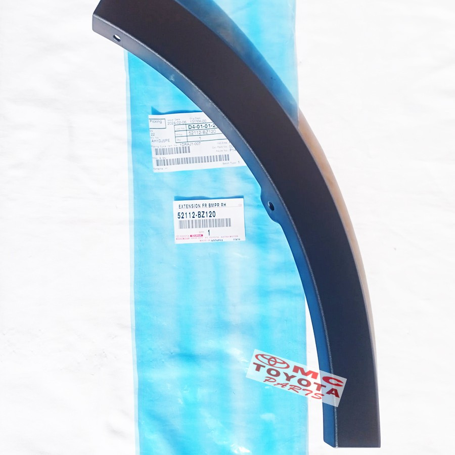 Jual Moulding Extension Bumper Depan Kanan Kiri Over Fender Bodykit ...