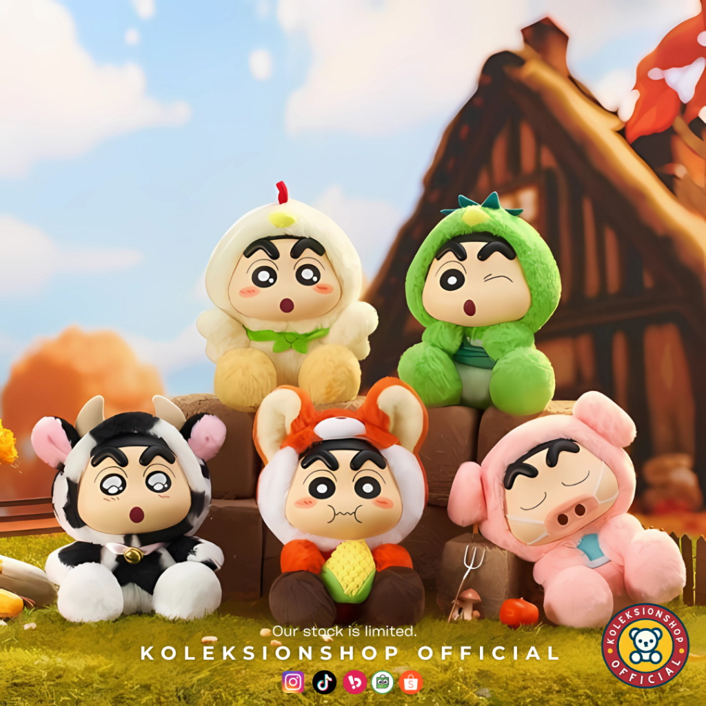 Jual LDCX Shin Chan Ranch Story Plush Blind Box Vol.3 Series | Shopee ...