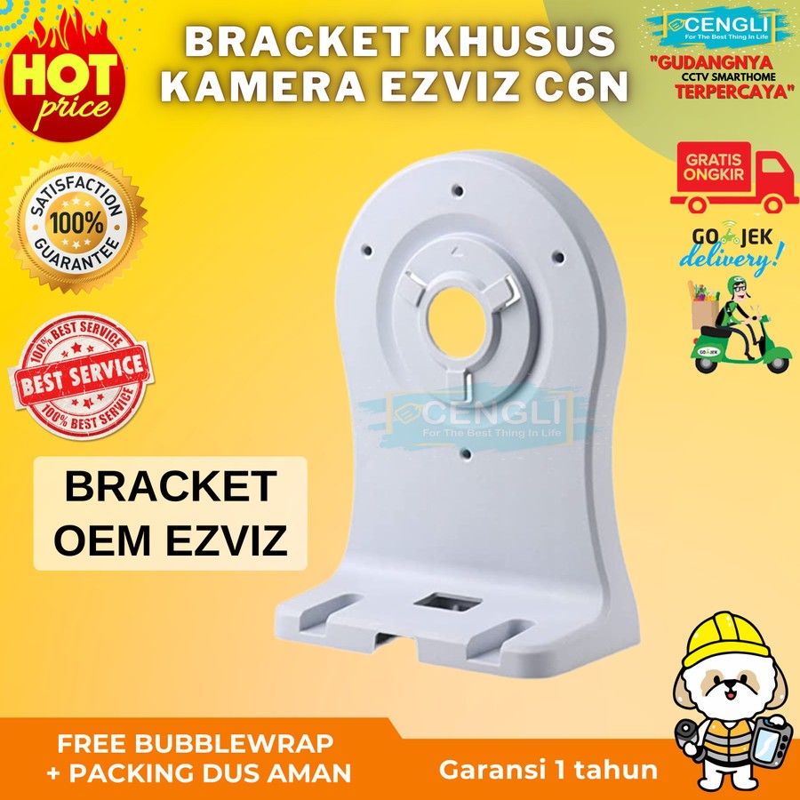 Jual Wall Mount Bracket OEM Ezviz C6N H6C H7C TY1 C6CN C6TC C4W Bracket ...