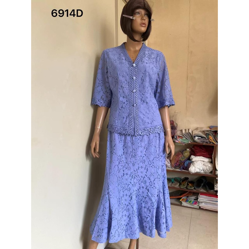 Jual SETELAN BLOUSE DAN ROK BROKAT CZ IMPORT MADE IN THAILAND | Shopee ...