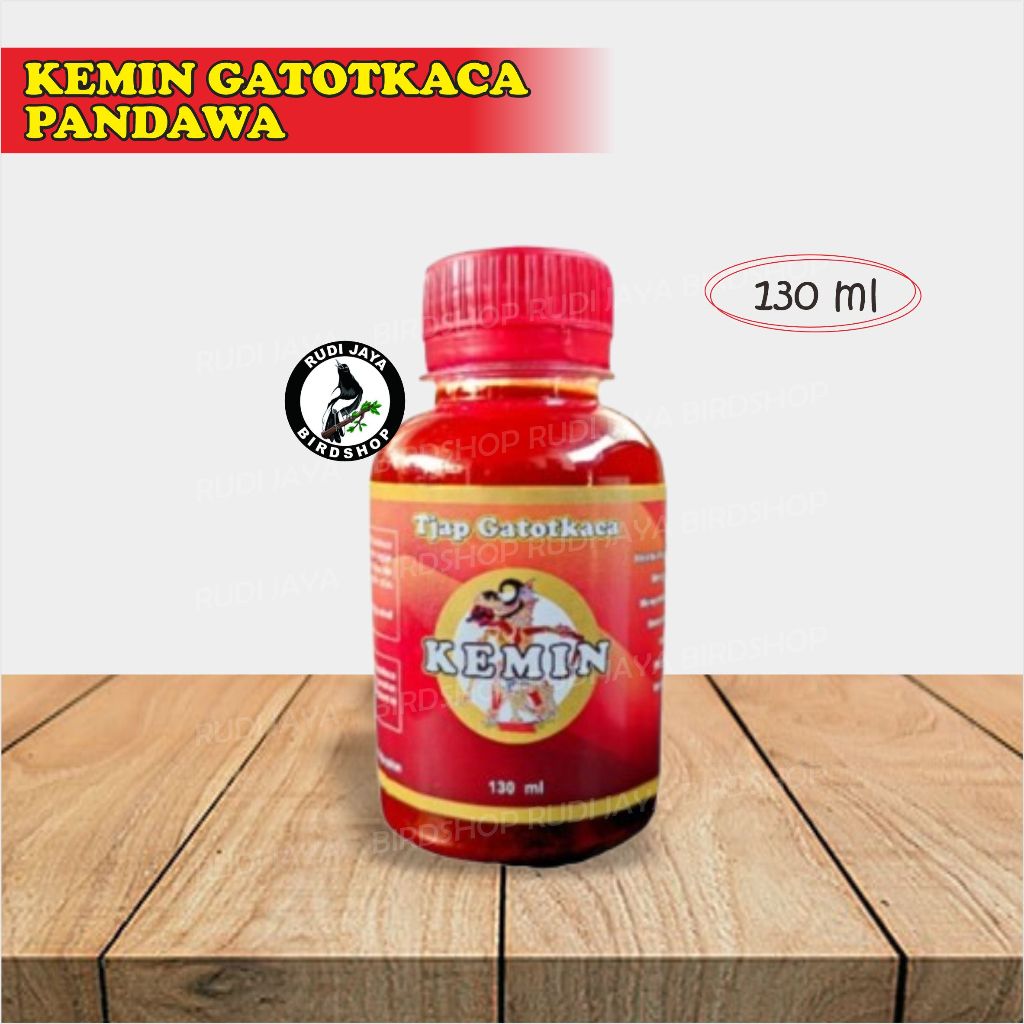 Jual KEMIN TJAP CAP GATOTKACA 1 BOTOL PANDAWA GETAH GAMBIR MERAHKAN ...