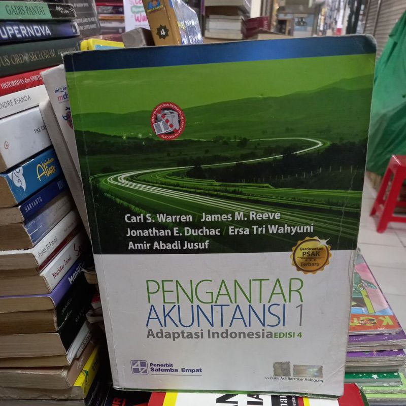 Jual PENGANTAR AKUNTANSI 1 ADAPTASI INDONESIA EDISI 4 CARL S WARREN | Shopee Indonesia