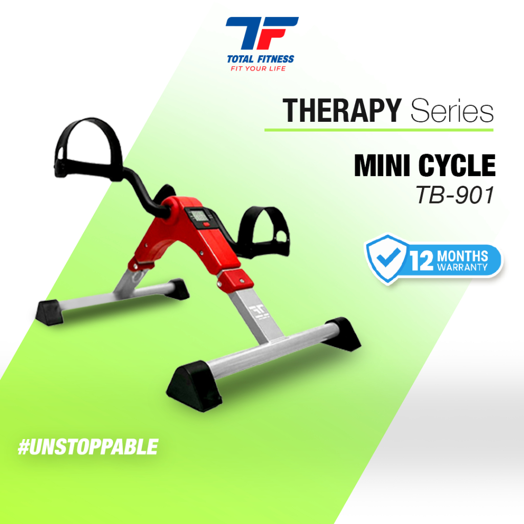 Jual TOTAL FITNESS Sepeda Statis - Terapi Portable Mini Bike TB-901 ...