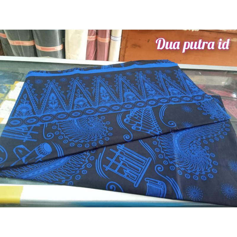 Jual BAHAN BATIK BADUY KAIN BATIK BADUY MOTIF ALAT MUSIK GENDANG SULING ...