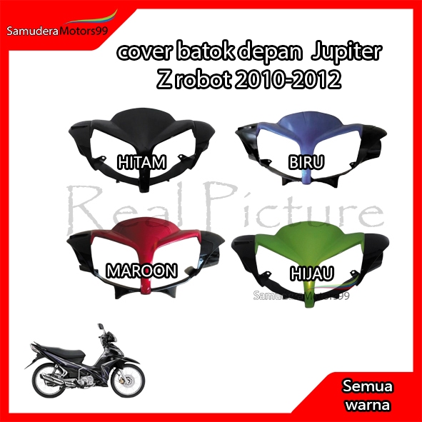 Jual Cover Batok Kepala Bagian Depan Jupiter Z Robot Salib 2010-2012 ...
