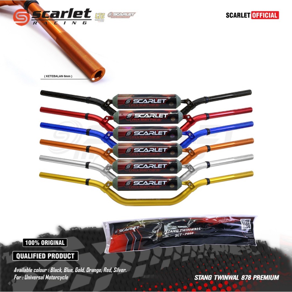 Jual Scarlet Racing - Stang Trail Twinwall Premium Fatbar 6 mm Type P ...