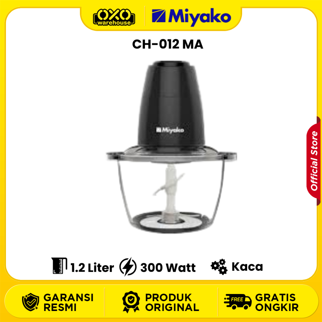 Jual Miyako Chopper CH-012 MA 1.5 Liter Penggiling Garansi Resmi ...