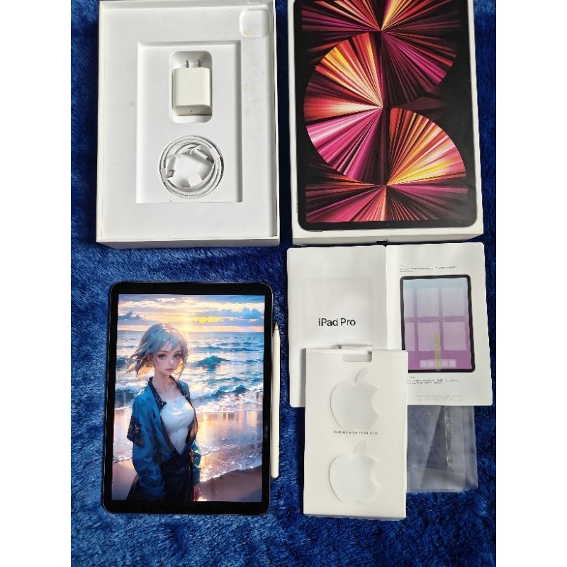 Jual iPad Pro M1 3rd gen 3 128gb Wifi + Apple Pen Pencil gen 2 | Shopee ...