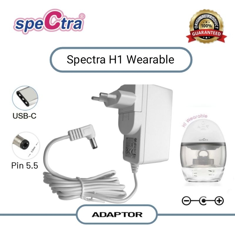 Jual Adapter For Spectra H1 Wearable Electrical Breast Feeding Pump ...
