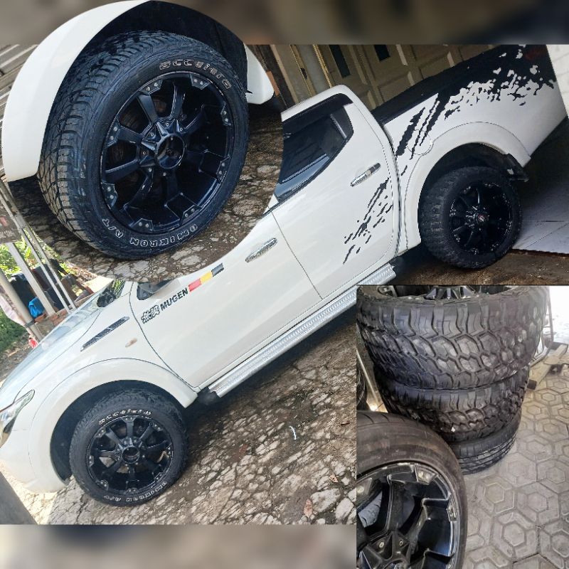 Jual velg r20 triton pajero fortuner dmax ban tahu | Shopee Indonesia