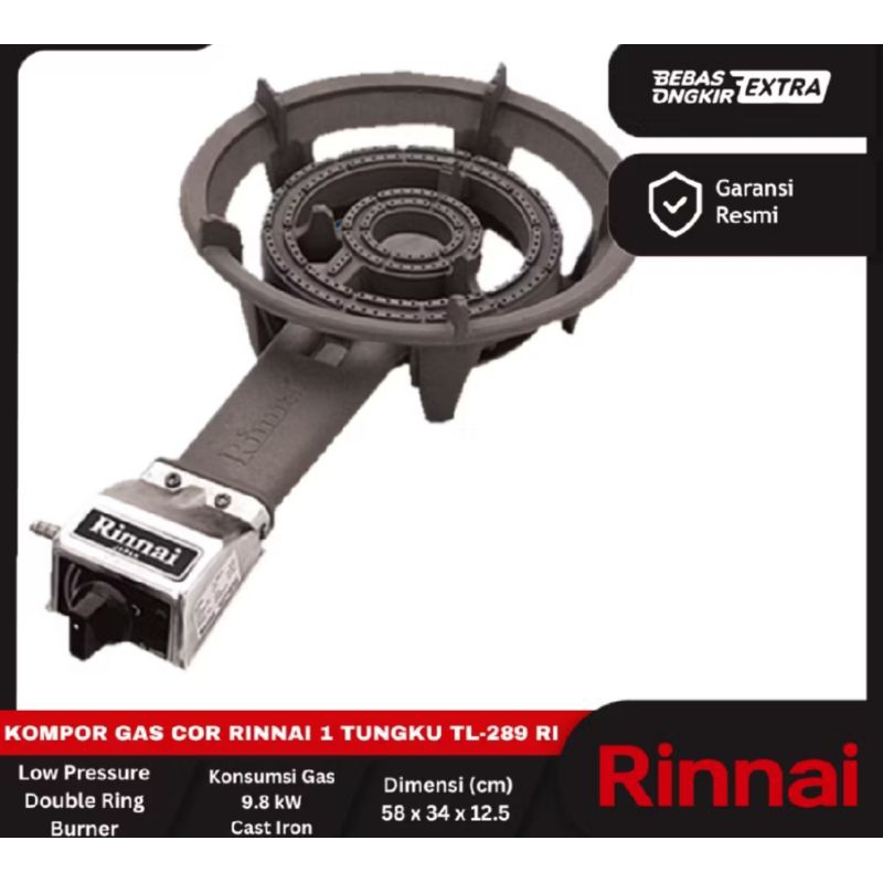 Jual kompor rinnai mata seribu/kompor gas api besar | Shopee Indonesia
