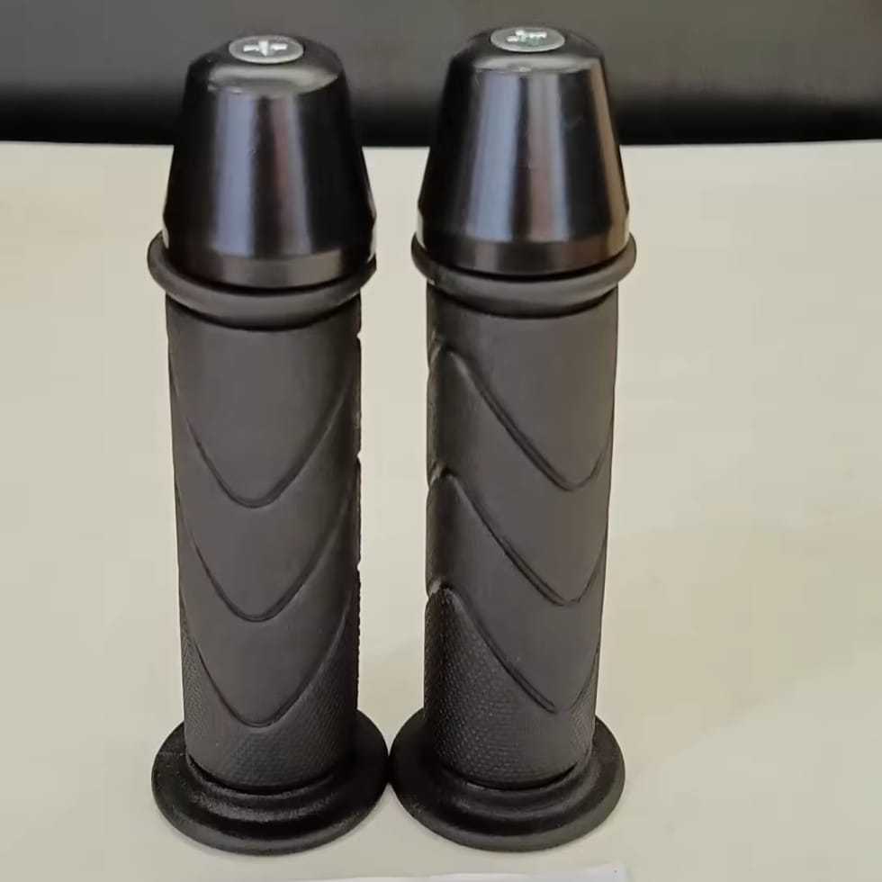 Jual Hangrip motor/grip motor plus jalu stang fu model hitam bisa untuk ...