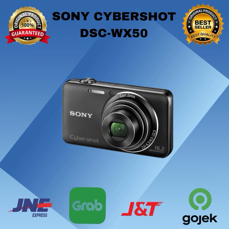 Jual Camera sony Cybershot Dsc-WX50-white box,camera only | Shopee ...