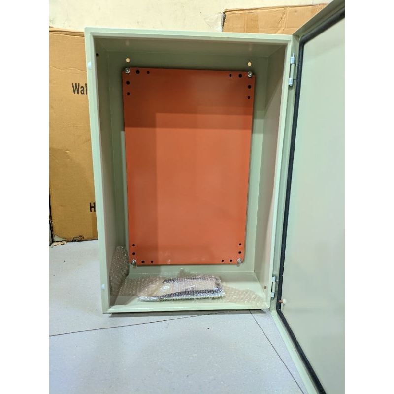 Jual box panel listrik 60x40x20 metal indoor full 1mm pabrikan merk ...
