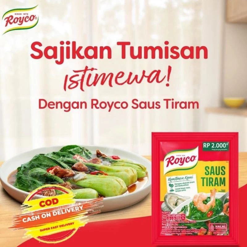 Jual royco saus tiram kemasan saset 20×25g (2renteng) | Shopee Indonesia