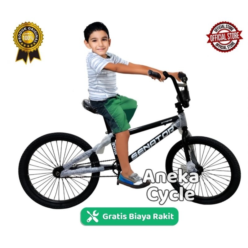 Jual Sepeda Anak Dewasa BMX Senator Extreme Torpedo 20 | Shopee Indonesia