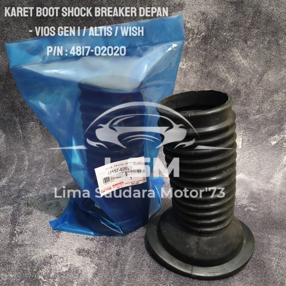 Jual Karet Boot Debu Shock Breaker Depan Vios Old Gen 1 Corolla Altis ...