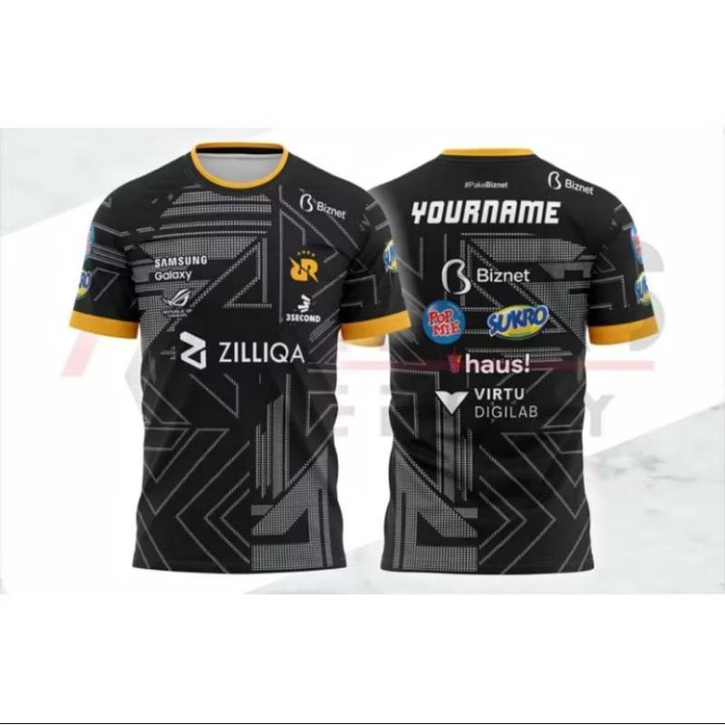 Jual JERSEY RRQ SEASON 12 FREE NICKNAME (UKURAN DI CATAT KETIKA ORDER ...