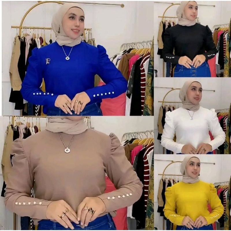 Jual Inner INARA Puffy KANCING RANDOM Bagian Tangan Variasi Kancing ...