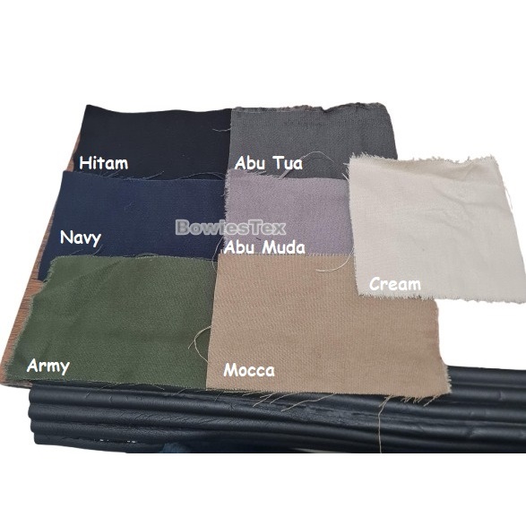 Jual Kain Twill Stretch Twill Sueding Stretch Bahan Twill Melar Sueding ...
