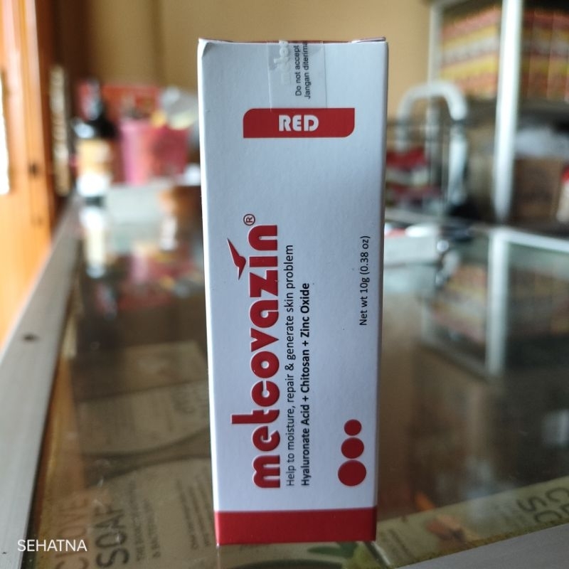 Jual METCOVAZIN RED (KOTAK MERAH) 10g 2g SALEP LUKA MODERN | Shopee Indonesia