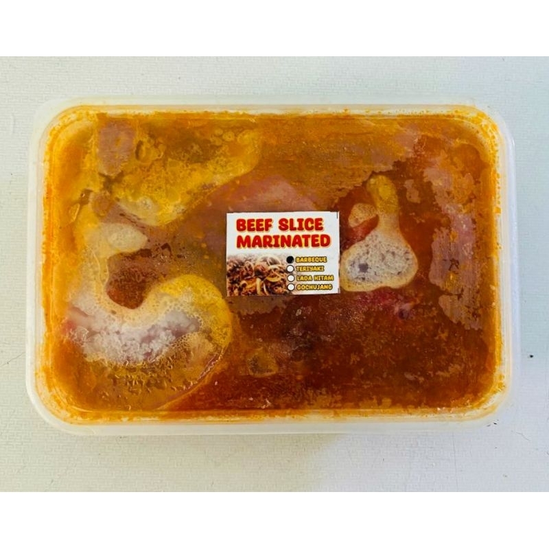 Jual Daging Slice Marinasi, Barbeque, Bulgogi,Lada Hitam, Teriyaki ...