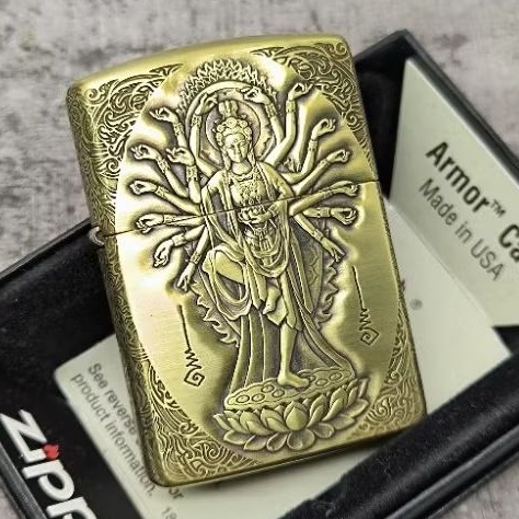 Jual Zippo Armor Buddha Avalokiteshvara Arabesque Original | Shopee ...