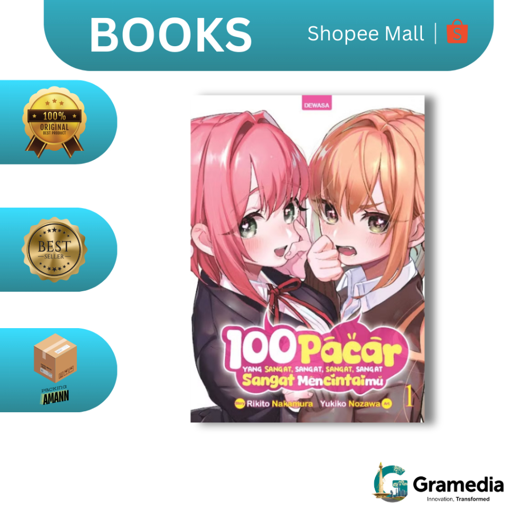 Jual Gramedia MKG - Komik 100 Pacar yang Sangat, Sangat, Sangat, Sangat ...