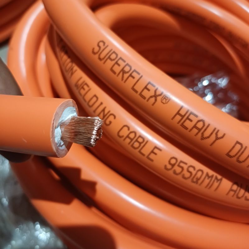 Jual Kabel las 95mm Superflex Autralia / welding cable 95sqm superflex ...