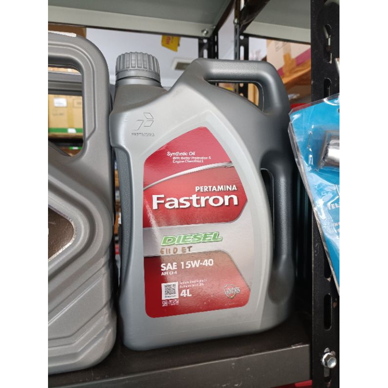 Jual oli pertamina fastron diesel sae 15w-40 4liter | Shopee Indonesia