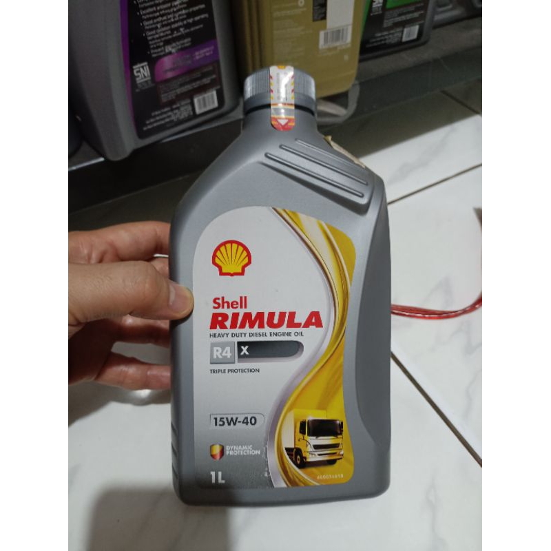 Jual oli shell rimula r4 diesel 15w-40 1liter | Shopee Indonesia