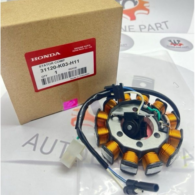 Jual 31120-K03-H11 Spool Spul Stator Comp Assy Komplit Honda Revo Fi Original Thailand | Shopee ...
