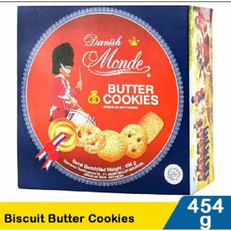 Jual Monde biskuit Butter cookies 454g kaleng | Shopee Indonesia